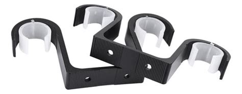 Soportes Dobles Para Barras De Cortina 4 Unidades Soportes Cuotas