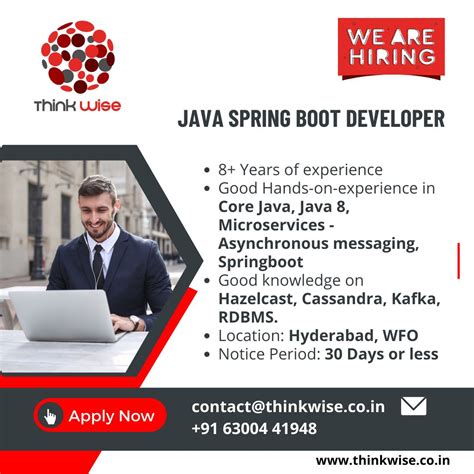 Immediatehiring Hyderabadjobs Hyderabadhiring Hiringalert Java