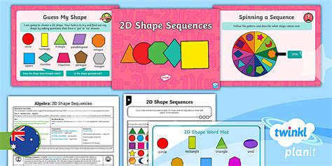 Year 1 Algebra Pattern And Sequence Lesson 2 Twinkl