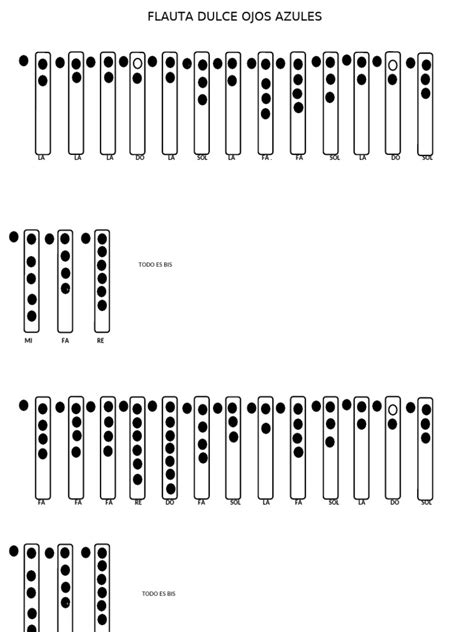 Ojos Azules En Flauta Pdf