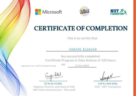 Nikhil Kumar On Linkedin Micorsoft Dataanalytics