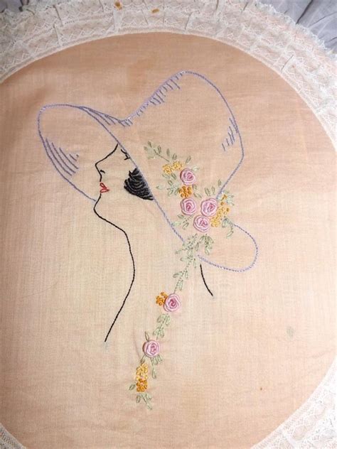 Vintage Hand Embroidery Hand Embroidery Art Sewing Art Hand Embroidery