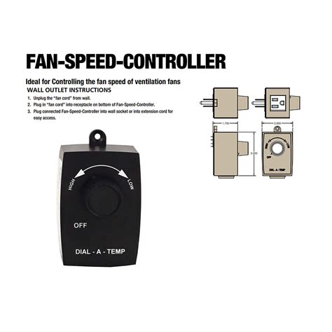 KING FAN SPEED CONTROLLER