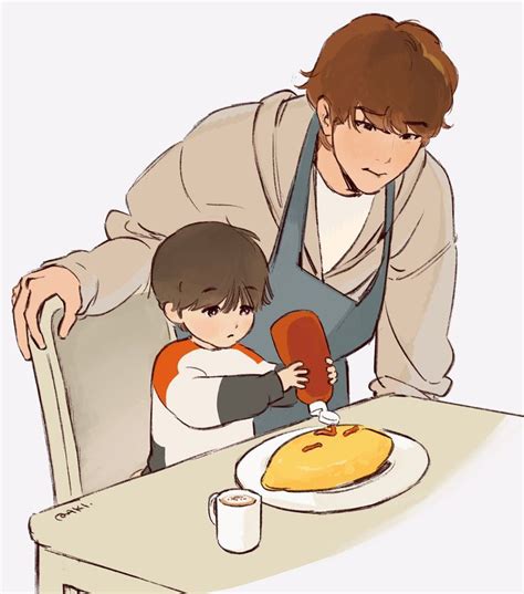 Raki Raki Confused On X Fan Art Book Art Family Art