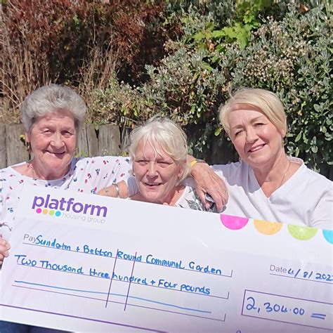 Our Community Chest Fund Supports Platform Housing Group