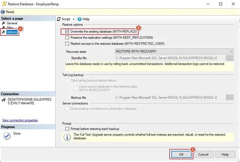 Restore Bak File In Sql Server Quick And Easy Steps