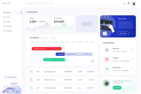 CRM Dashboard Design On Behance