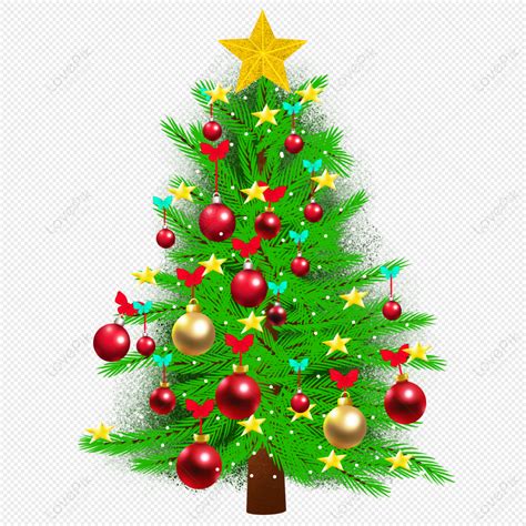 크리스마스 트리 장식 Png 일러스트 무료 다운로드 Lovepik