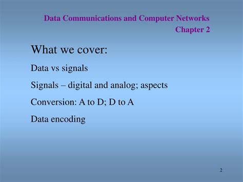 Ppt Chapter 2 Fundamentals Of Data And Signals Powerpoint Presentation Id6601201