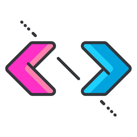 Two Arrows Pointing In Opposite Directions PNG