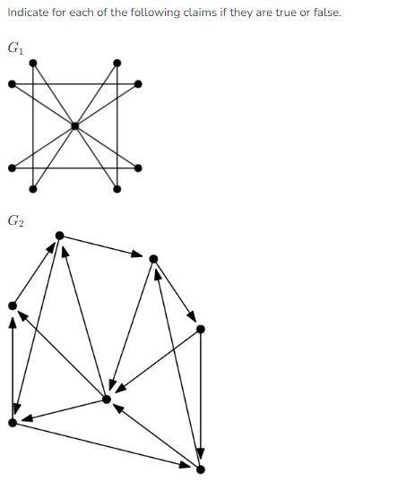 Solved Indicate For Each Of The Following Claims If They Are Chegg