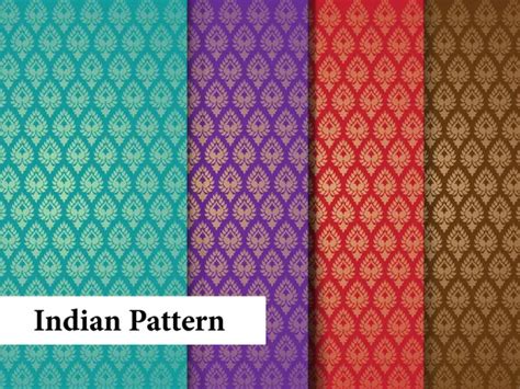 Indian Pattern Vector Art Stock Images Depositphotos