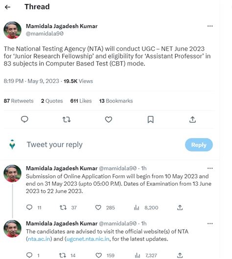 ugc net 2023 june registration begins tomorrow exams to be held from