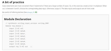Verilog Hdl Rtldesign Hardwaredevelopment Fpga Xilinx Hdlbits