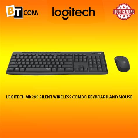 Logitech Mk295 Silent Wireless Keyboard And Mouse Combo 920 009814 Shopee Malaysia