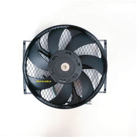 พัดลม ระบายความร้อน 10 นิ้ว หนา 12v โครงเหล็ก พัดลมแอร์ พัดลมไฟฟ้า พัดลมหม้อน้ำ ภัทรแอร์