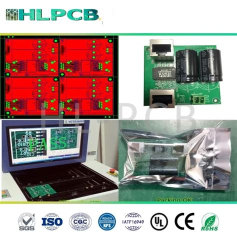 Customized Switch Router Pcb Factory Industry Power Ethernet Switch Pcba One Stop Oem Solutions