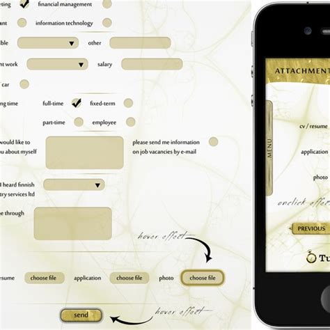 Simple Job Application Form Social Media Page Contest