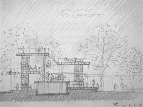 Gallery Of Lattice Book House Scenic Architecture Office 22