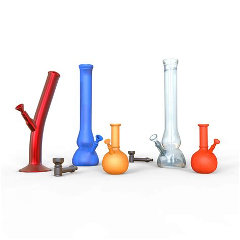 Bong Collection 3d Model By Cghawk