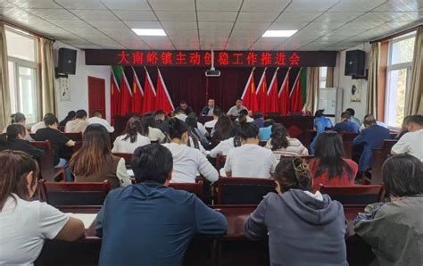 大南峪镇召开主动创稳工作推进会纠纷会议全力