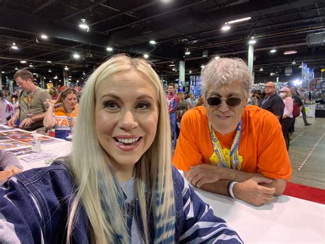 Johngys Beat Ashley Eckstein At Fan Expo