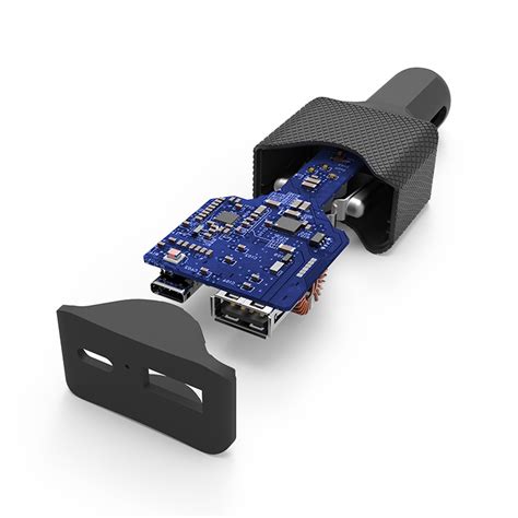 Usb Type C Pd W Total Output Watt Car Charger For Laptops