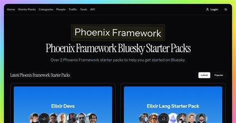 phoenix framework bluesky starter packs [2 lists aug 2025]