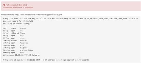 Verifying Port Level Network Connections