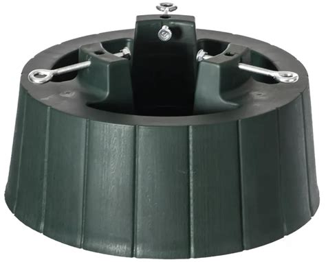 Green Plastic Christmas Tree Stand With Screw Fastener By Mathis Home