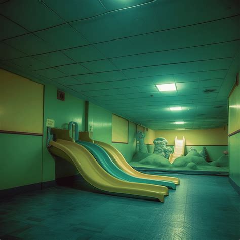 Indoor Playground Liminal Space R Backrooms