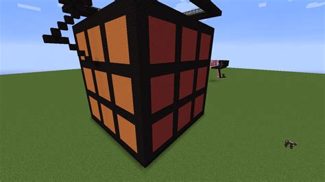 Burning Rubix Cube Minecraft Map