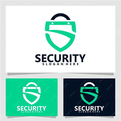 Premium Vector Security Logo Vector Design Template