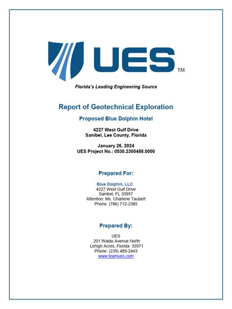 Geotech Report Pdf Deep Foundation Geotechnical Engineering