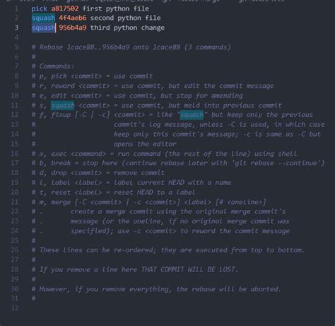 How To Properly Git Squash Commits Practical Examples Golinuxcloud