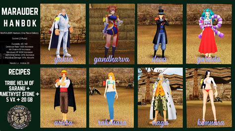 Tantra Valhalla Marauder Hanbok One Piece Edition Facebook