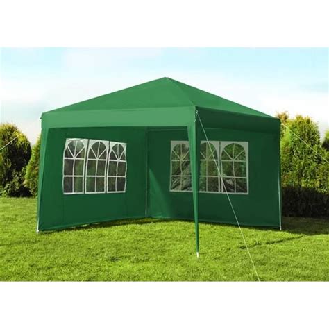 Шатра павилион за градина двор или събития размери 3х3м с 3 странични