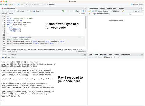 Lab 1 Introduction To R