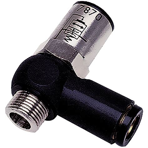 Pneumatic Soft Start Fitting Control Valve Isolation 10mm X 38bspp