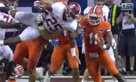 Taven Bryan Ejected For Bodyslam Against Alabama