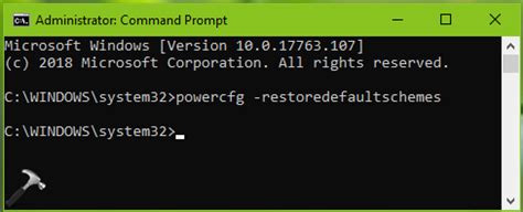How To Restore Default Settings For Power Plan In Windows