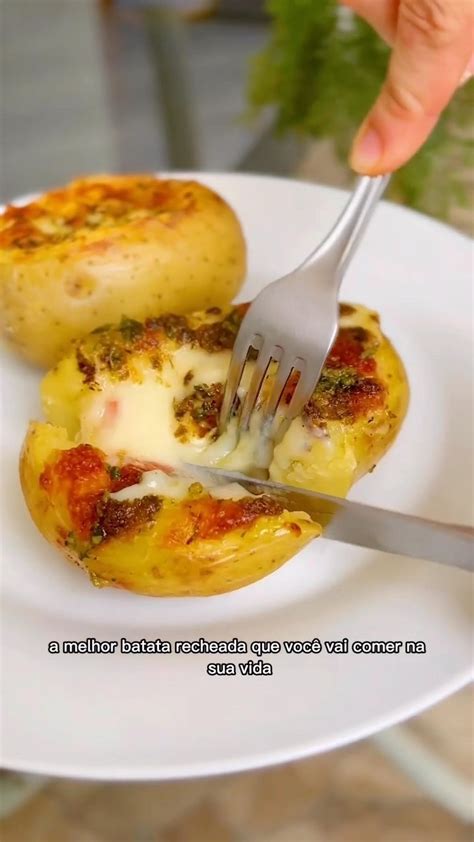 Receitas Fit Official 🥔 Não é Só Batata Doce Que Come Na Dieta 😋 A Batata Inglesa é Muito