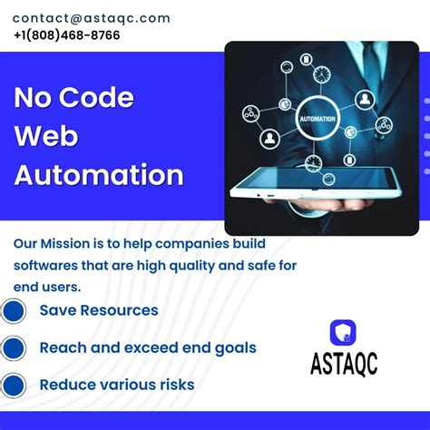 Astaqc Consulting On Linkedin Nocode Webautomation Qualitysoftware Resourcesavings