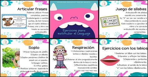 Ejercicios Para Estimular El Lenguaje Imagenes Educativas