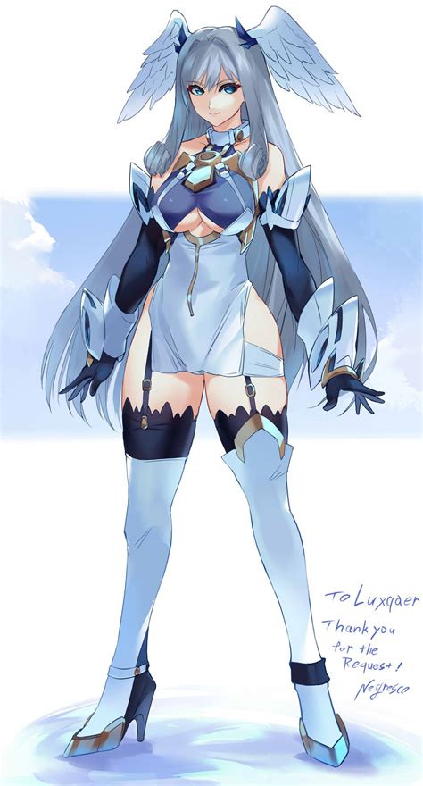 Kos Mos And Melia Antiqua Xenoblade Chronicles And More Drawn By Negresco Danbooru