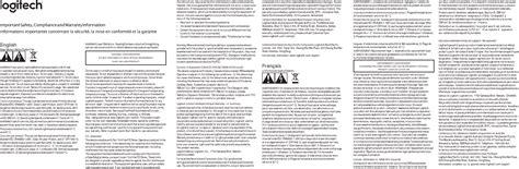 Logitech Far East Cu0019 2 4ghz Usb Transceiver User Manual Statement