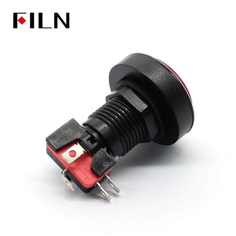 Button Arcade Filn Button Arcade 46mm Red Illuminated Arcade Button Button Arcade Filn Button Arcade 46mm Red Illuminated Arcade Button