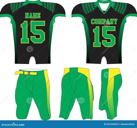 Compression Uniform Mock Up Illustration Vector Stock Illustration