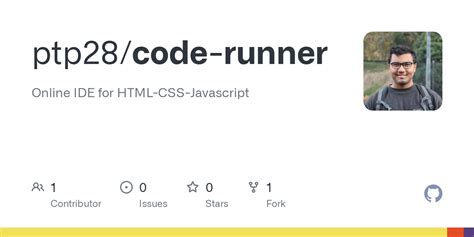 Github Ptp28code Runner Online Ide For Html Css Javascript