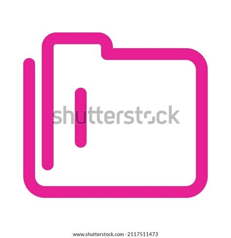File Folder Icon Vector Graphic Illustration Stock Vector Royalty Free Shutterstock